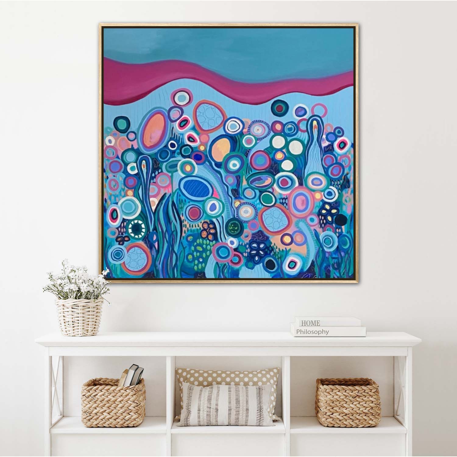 Ocean Pop I - Original Artwork by Helen Joy Newman Australia
