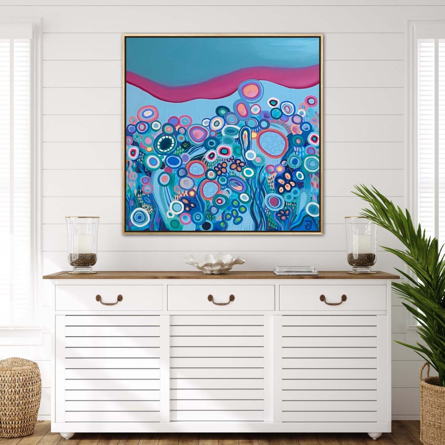 Ocean Pop II - Original Artwork by Helen Joy Newman Australia